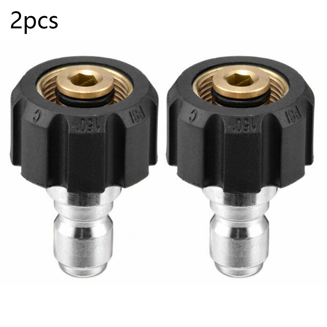 3/8 Quick Connect Male To M22 14 15 Female Adapter... – Grandado