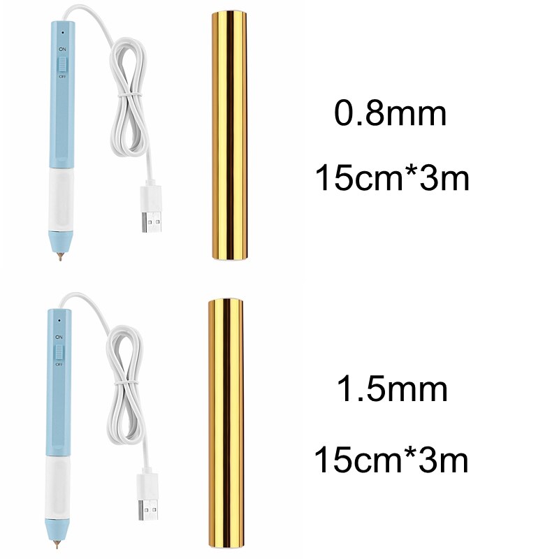 0.8Mm/1.5Mm Heat Foil Pen Combine Heat Activated F... – Vicedeal