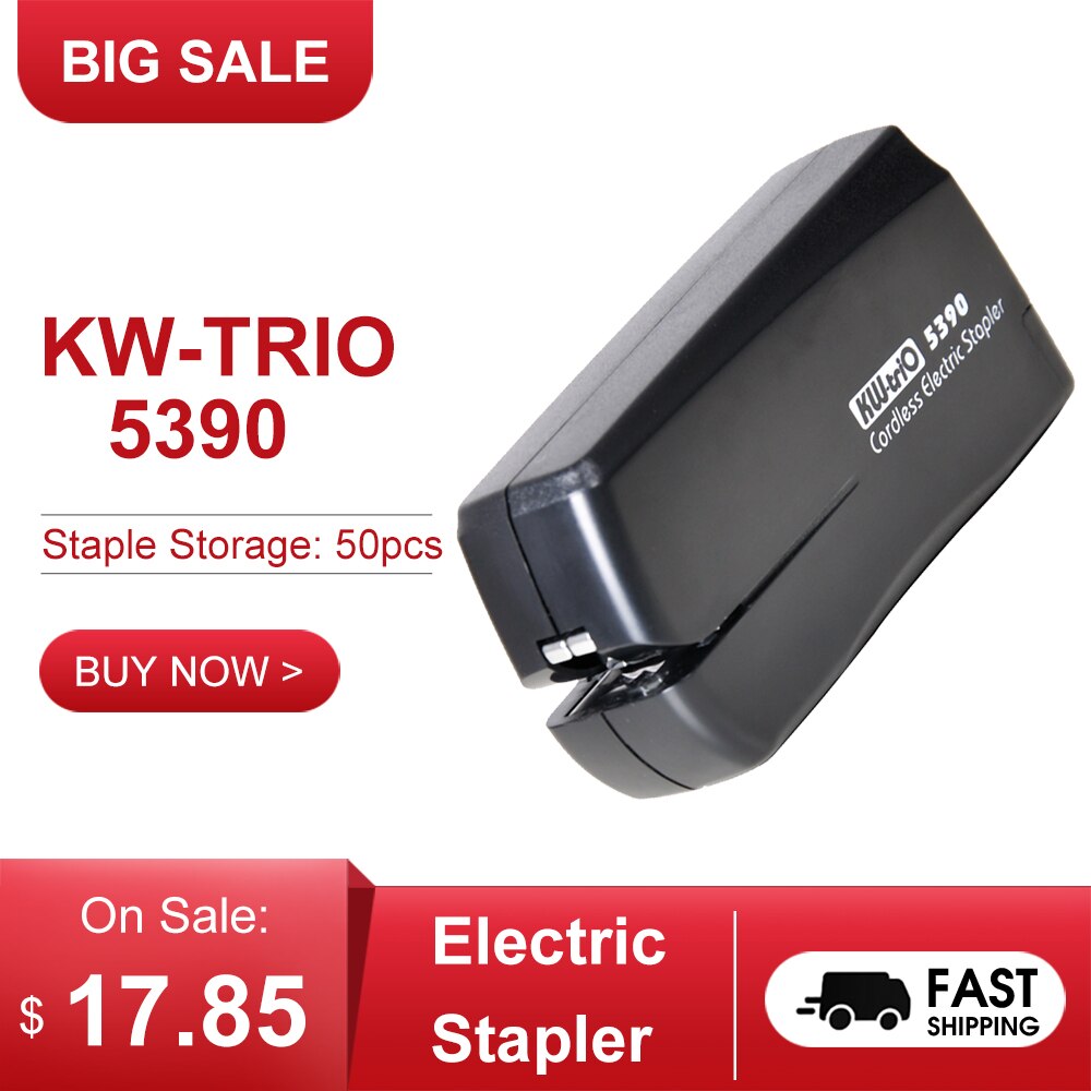 KW-triO Automatic Electric Stapler Automatic Deskt... – Vicedeal