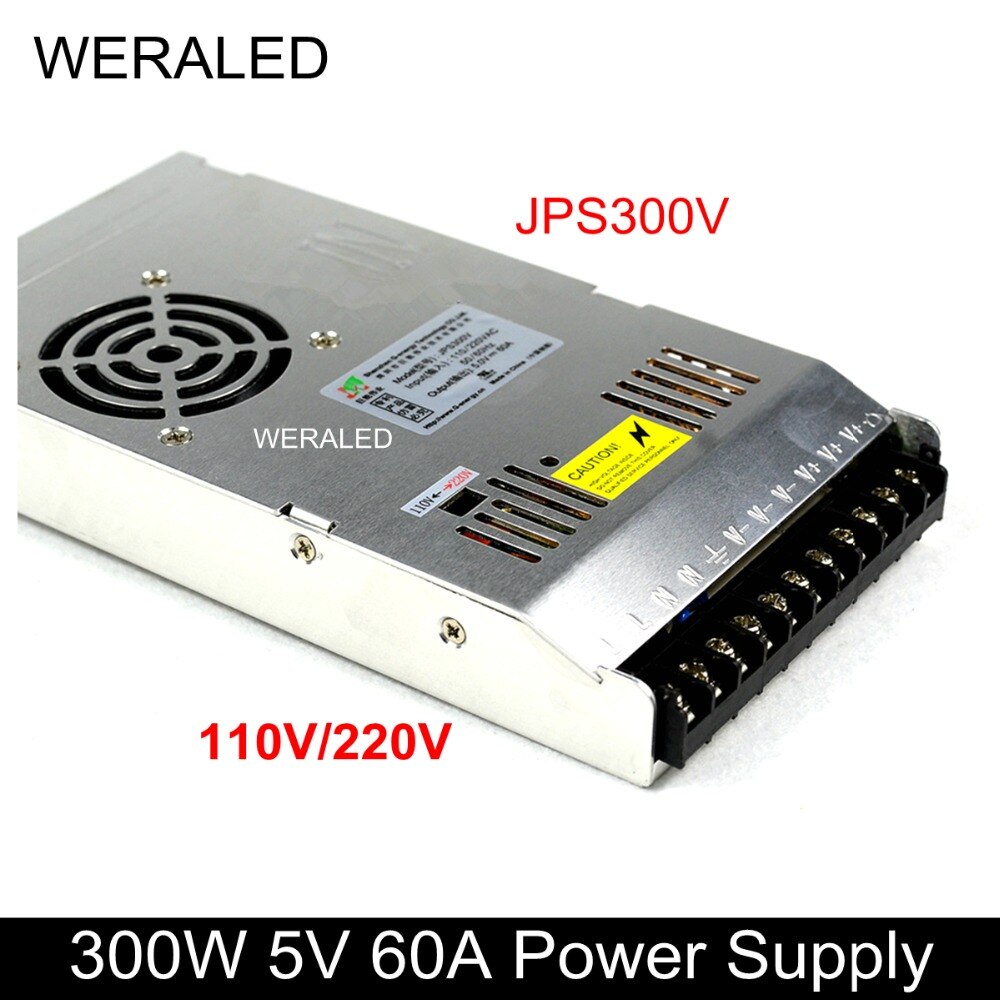 G-energy 5V 60A 300W LED Display Power Supply JPS3... – Grandado