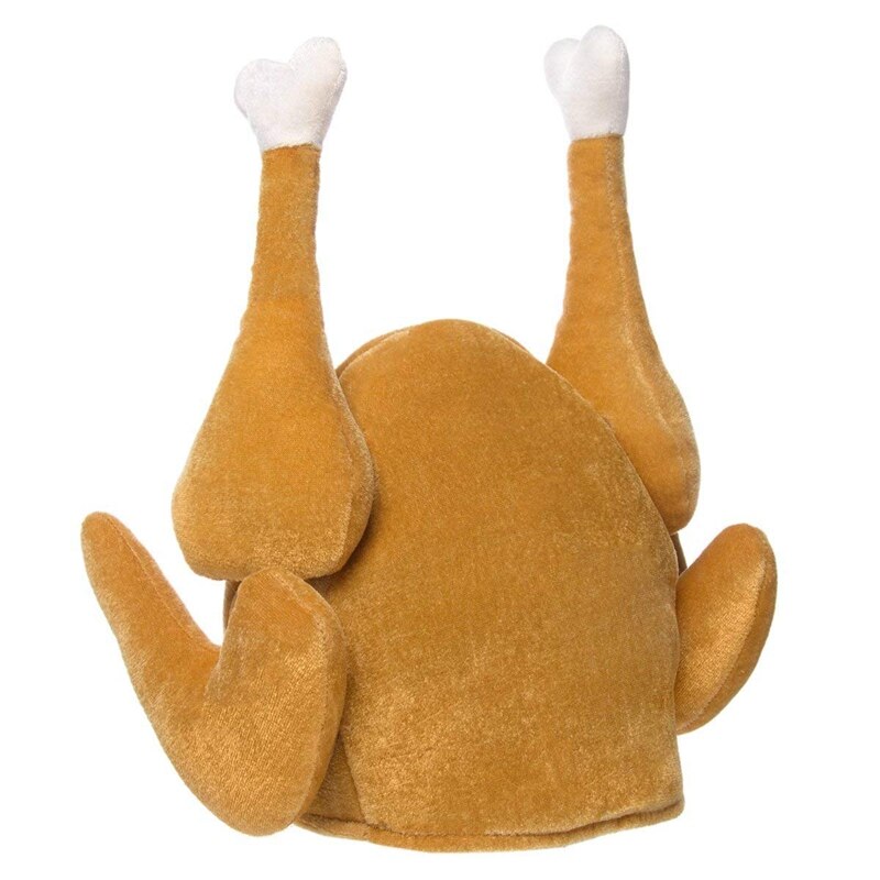Plush Roasted Turkey Hats Thanksgiving Halloween C... – Vicedeal