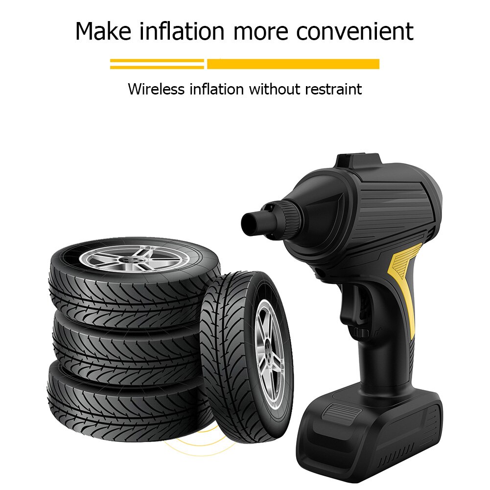 Handheld Cordless Digital Car Tire Air Compressor ... – Grandado