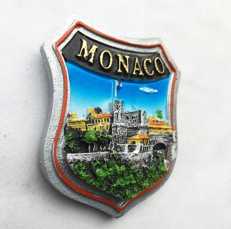 Fridge Magnet Souvenir Monaco Ancient Castle Palac... – Grandado
