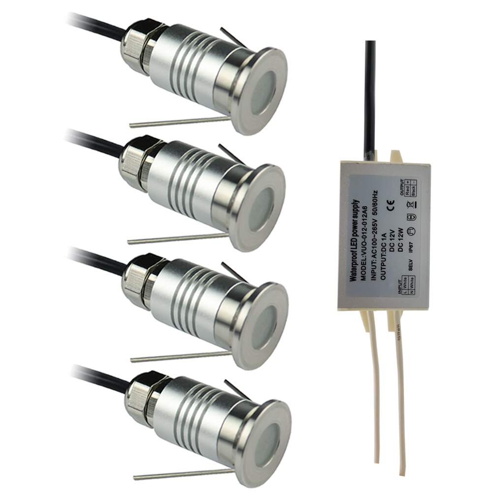 1W Mini Underground Light DC12V Waterproof IP67 LE... – Vicedeal