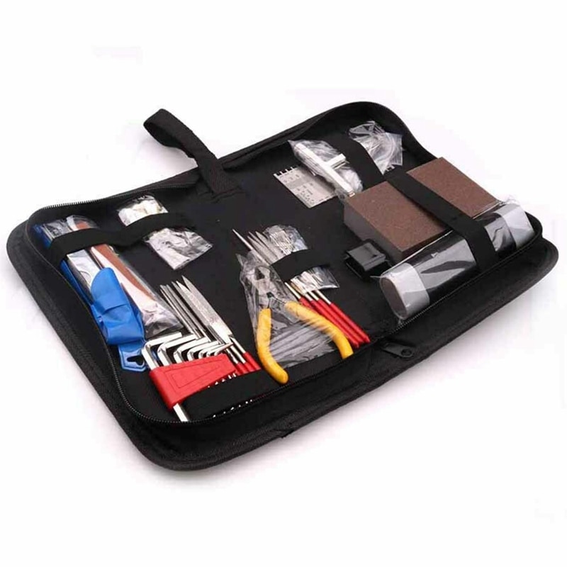 33 Pcs Guitar Care Tool Kit Luthier Setup Repair M... – Vicedeal