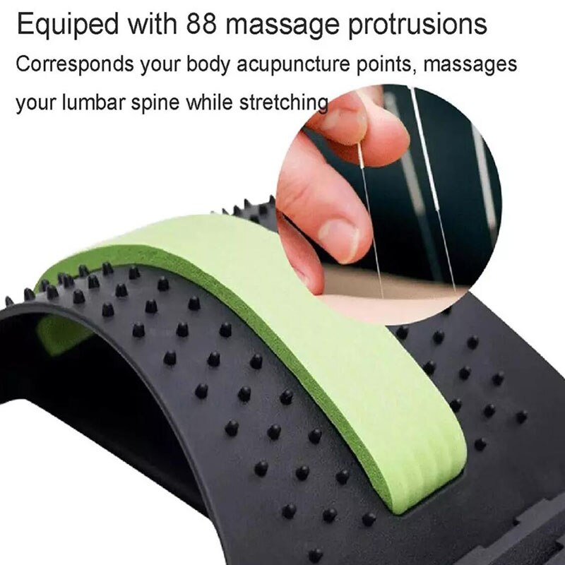 Back Stretch Pain Relief Back Stretch Massager Fit... – Grandado