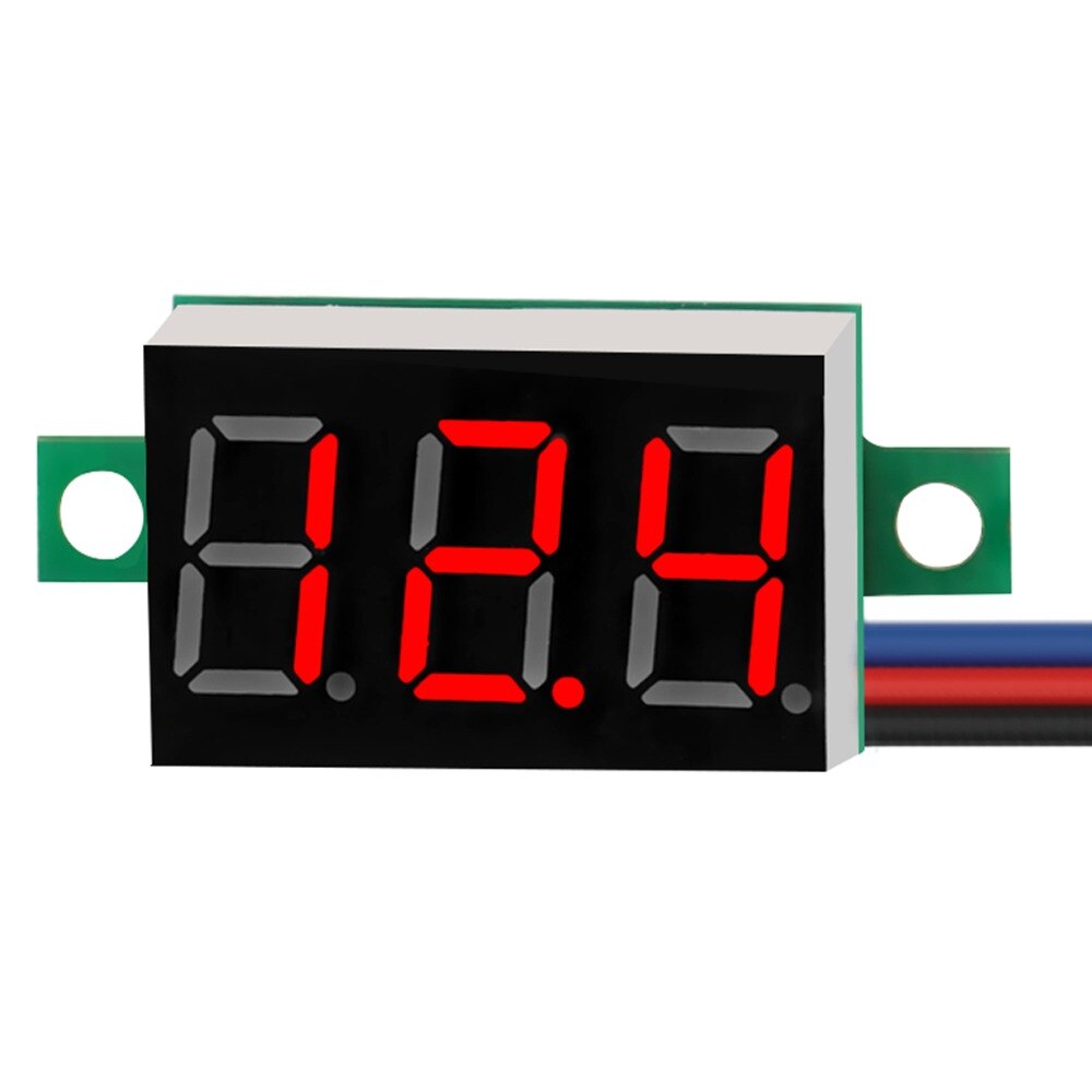 DC 12V Digitale LED Display Voltmeter Voltage Mete... – Vicedeal