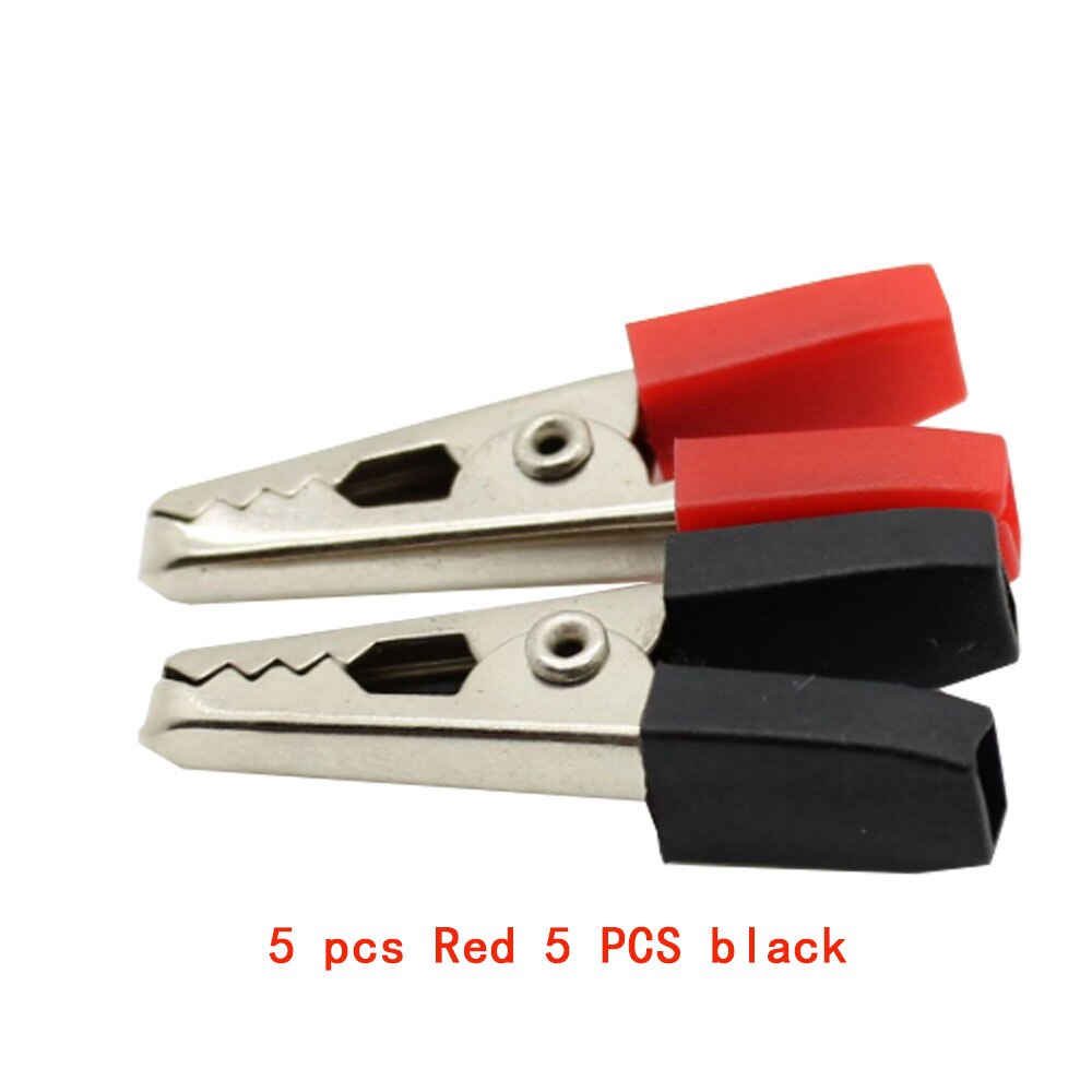 10PCS Insulated Crocodile Clips Plastic Handle Cab... – Vicedeal