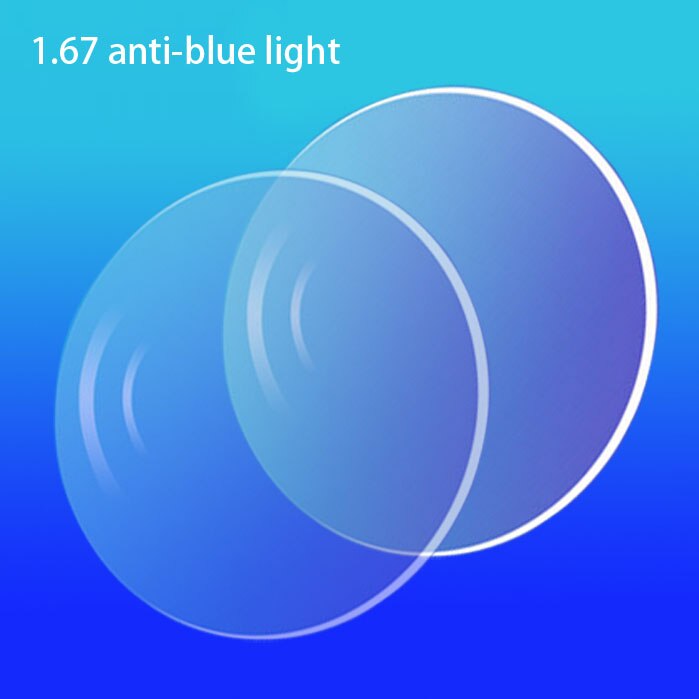 Clear 1.67 Index CR-39 Resin lens HMC UV Reflectiv... – Grandado