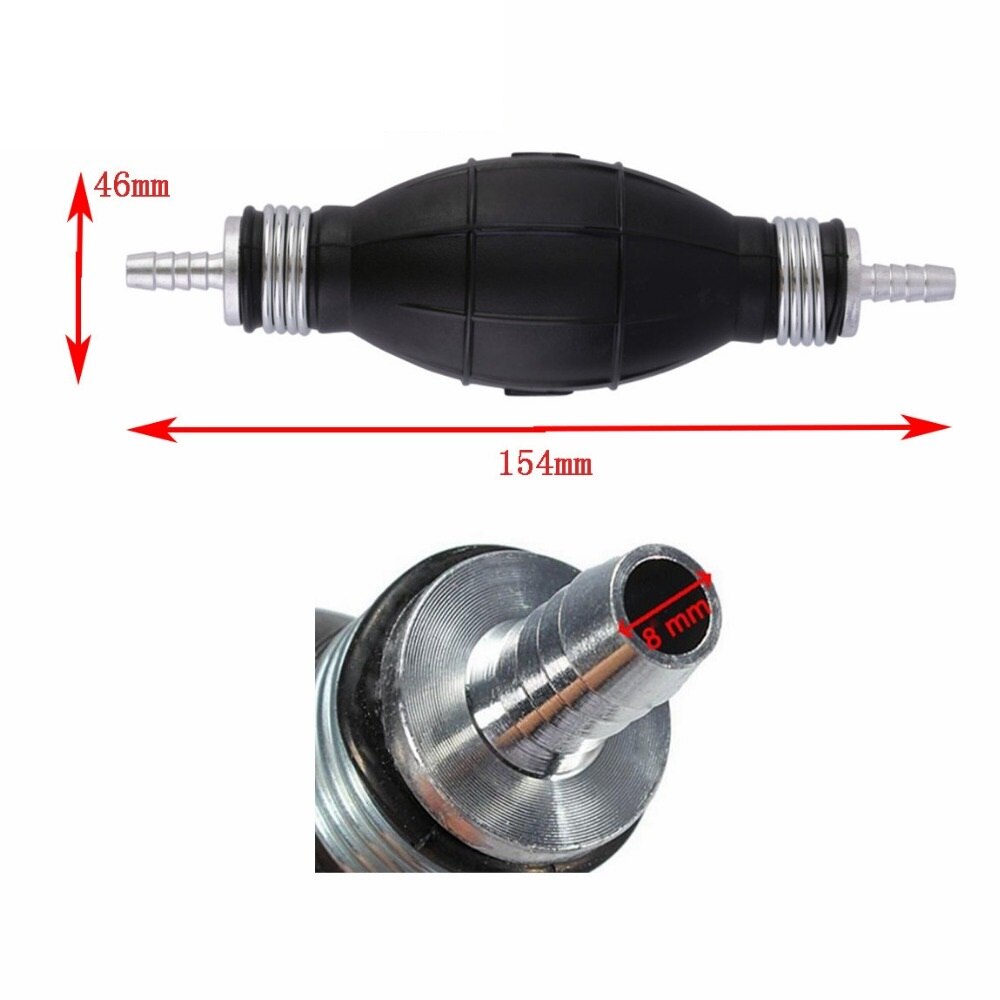 6MM 8MM 10MM 12MM Rubber And Aluminum Fuel Line Pu... – Grandado