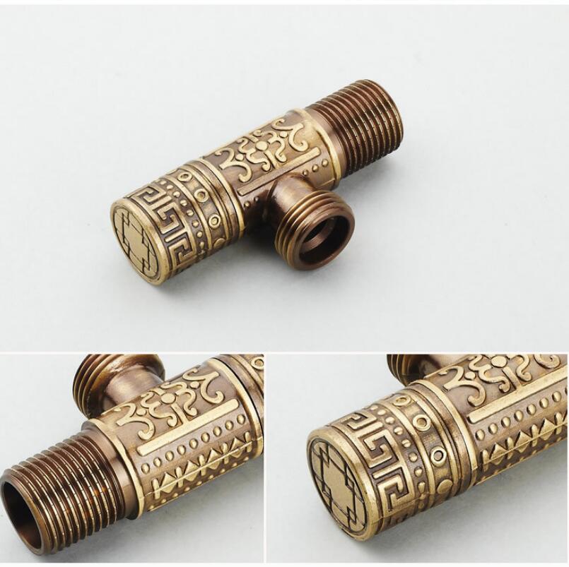 8 Styles Gold/ Antique Brass Triangle valve bathro... – Vicedeal