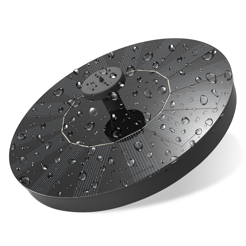 Solar Powered Mini Fountain Garden Pool Pond Solar... – Grandado