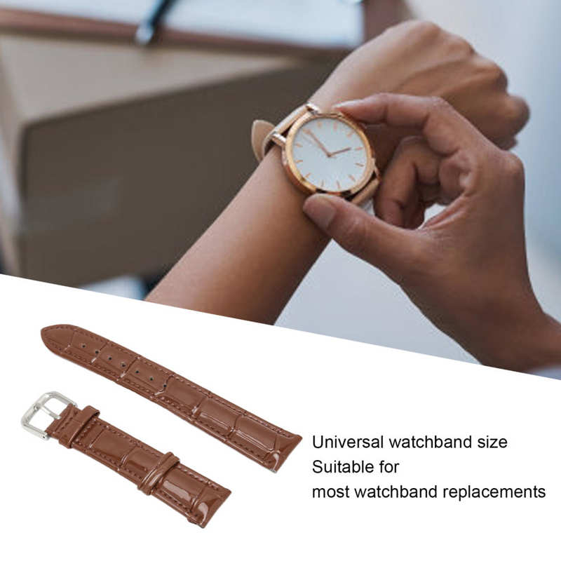 Replacement Watch Band Accurate Cut Holes PU Leath... – Grandado