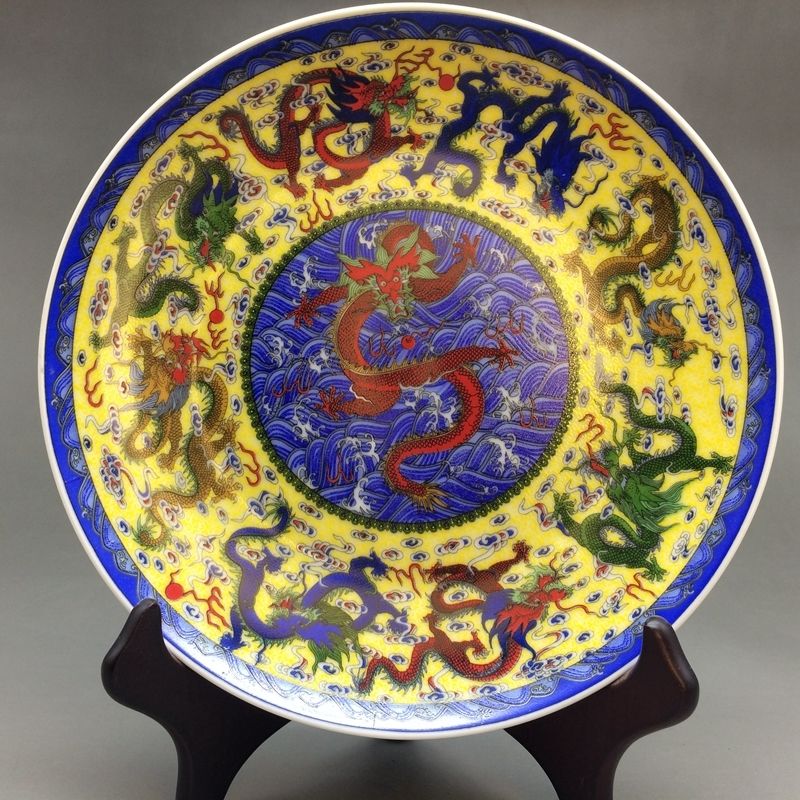 Collectible exquisite crafts china ceramic colored... – Grandado