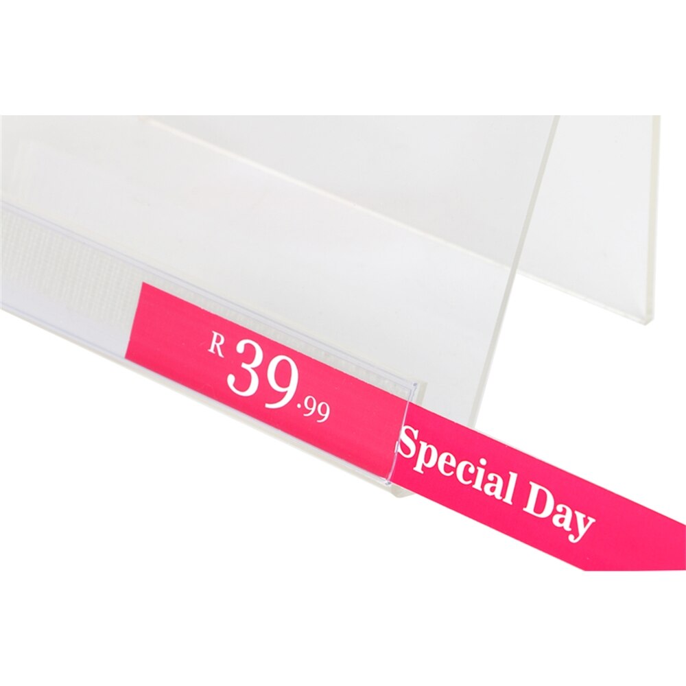 2.2*20cm Data Strip Label Holder Shelf Edge Scanne... – Vicedeal