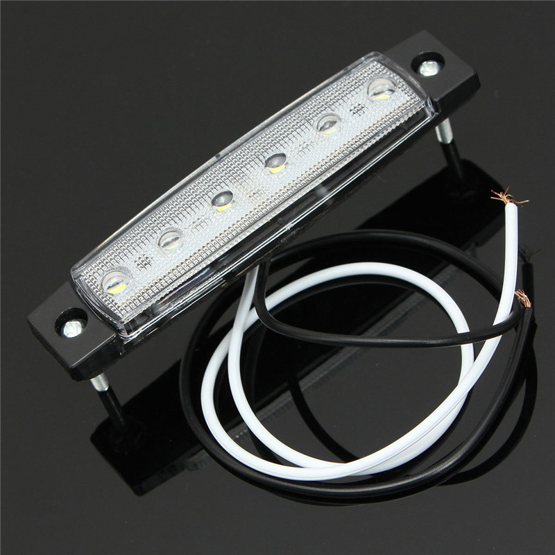 10PCS White LED Marker Light Taillight Indicator S... – Grandado