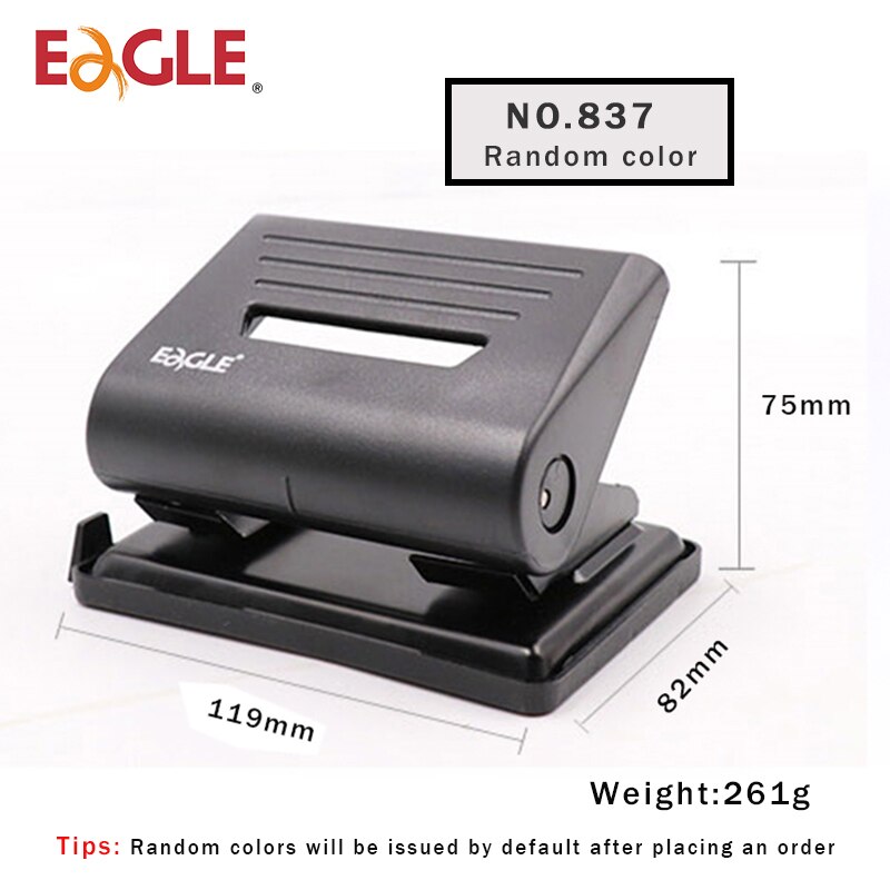EAGLE Round Hole Puncher Two-hole Punch Document B... – Grandado