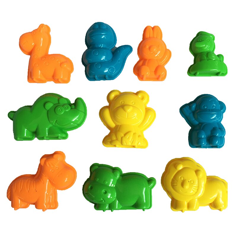 10 Pcs Animals Clay Sand Toy Beach Toys for Childr... – Vicedeal