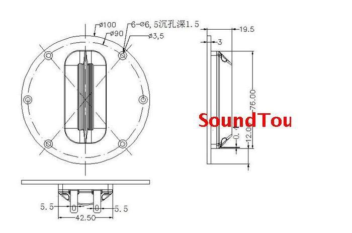 Planar AMT ribbon tweeter – Grandado