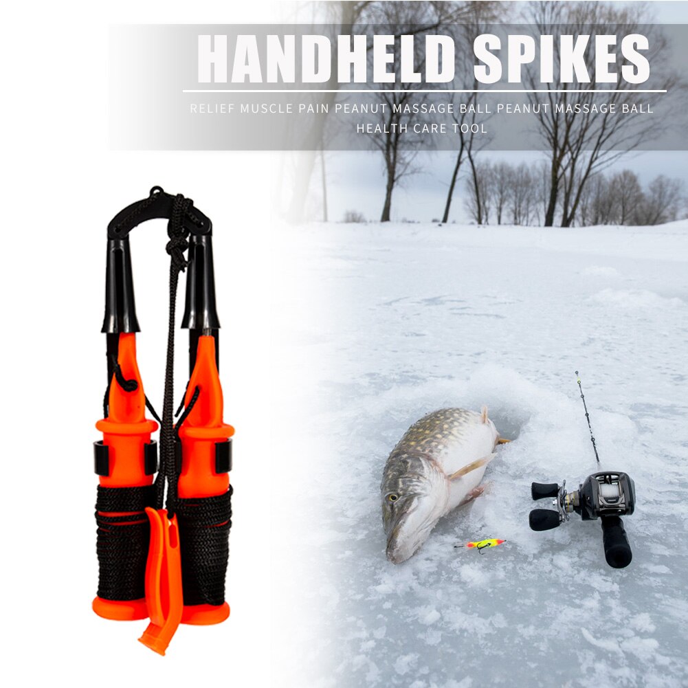 Outdoor Stainless Steel Ice Fishing Safety Pick Do... – Vicedeal