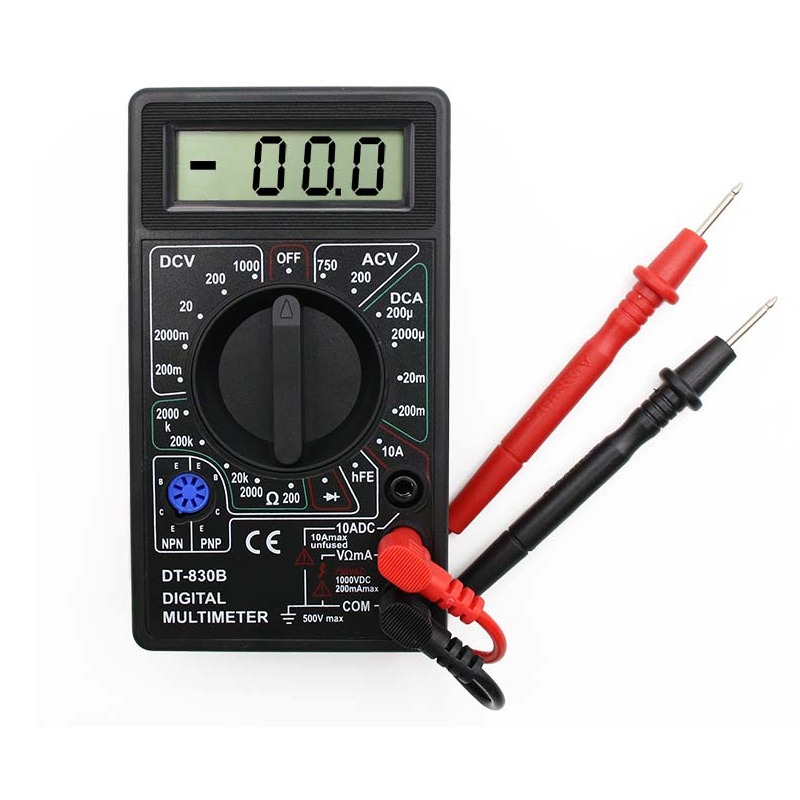 Handheld Digital Multimeter AC/DC LCD Mini Voltmet... – Grandado
