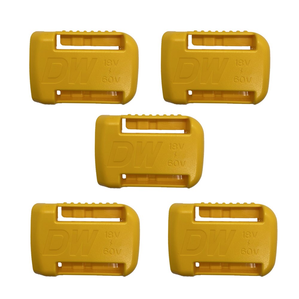 Black/Yellow Battery adapter for DeWALT 20v Max 18... – Grandado