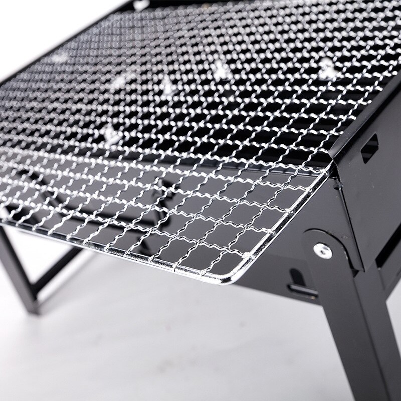 Portable Folding Barbecue Charcoal Grill Easy Asse... – Grandado