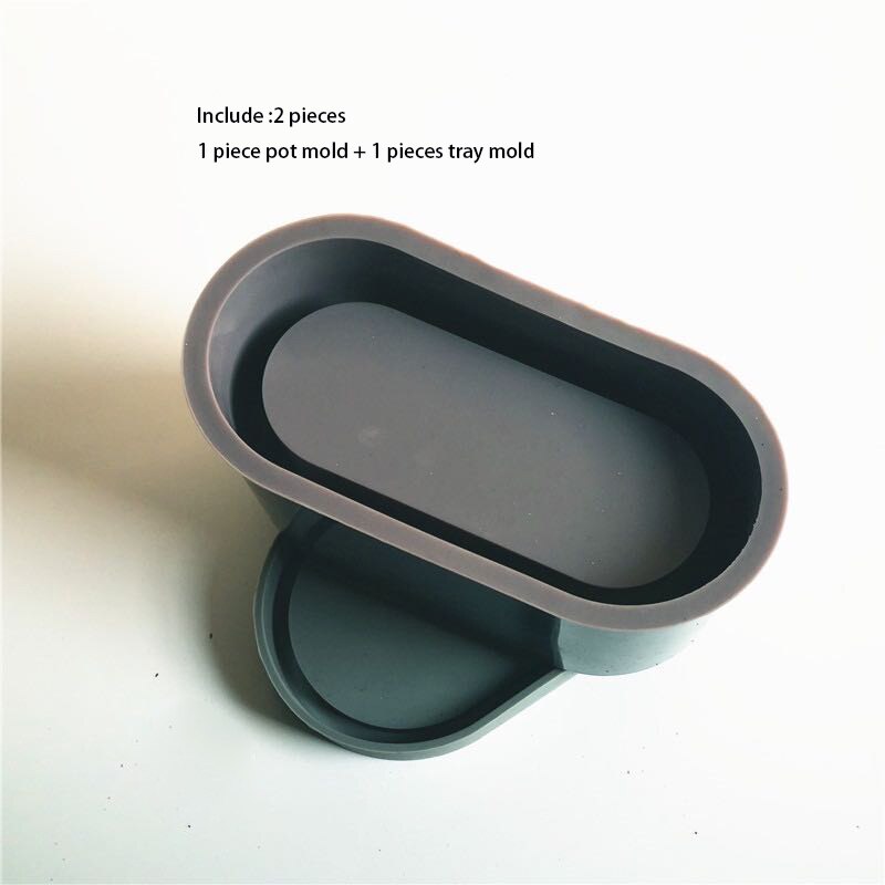 Concrete Planter Molds Silicone Molds for Concrete... – Grandado