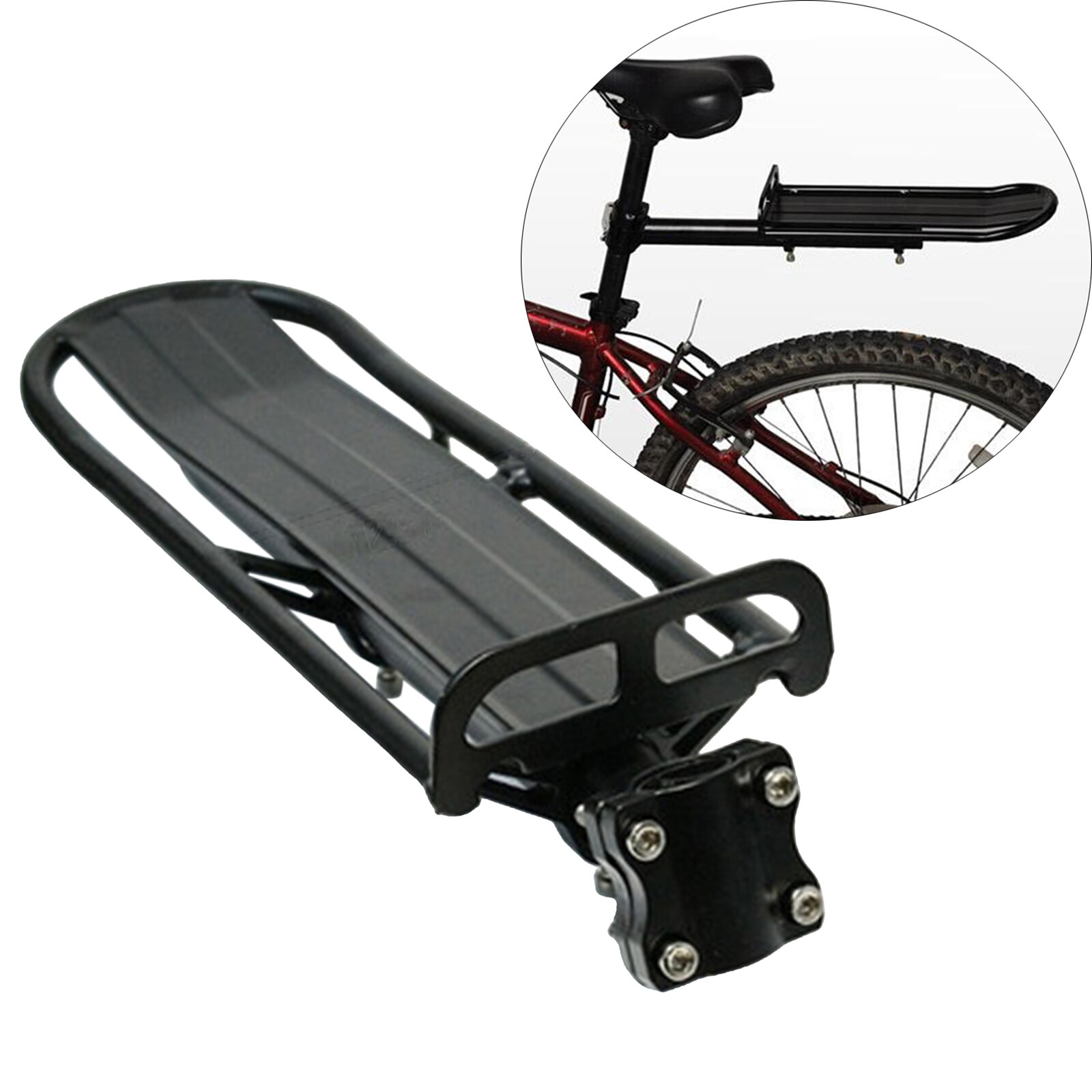 Bike Rear Rack Pannier Fiets Mount Bagage Cargo Ca... – Vicedeal