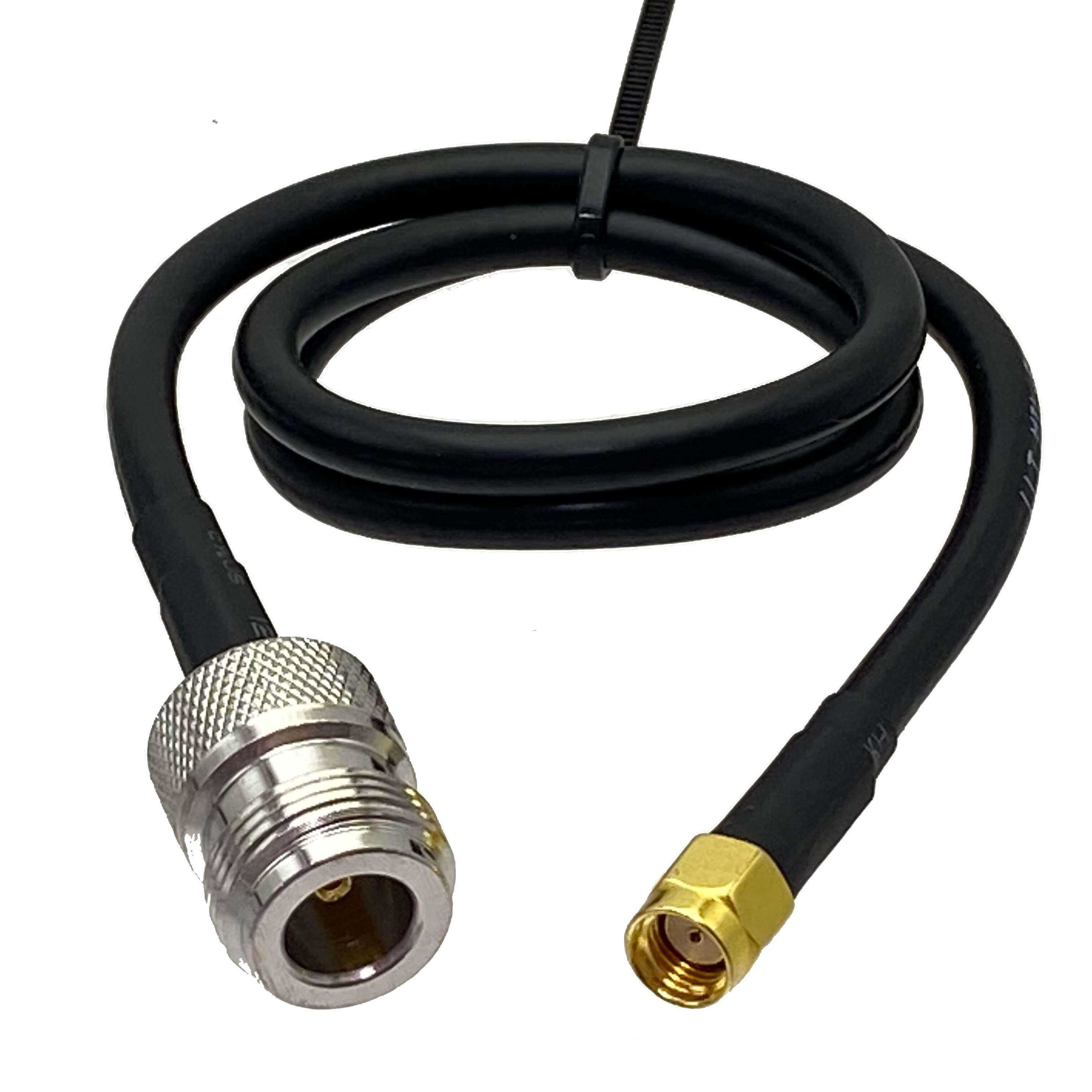 1Pcs RG58 N Female Jack to RP-SMA Male Jack Connec... – Grandado