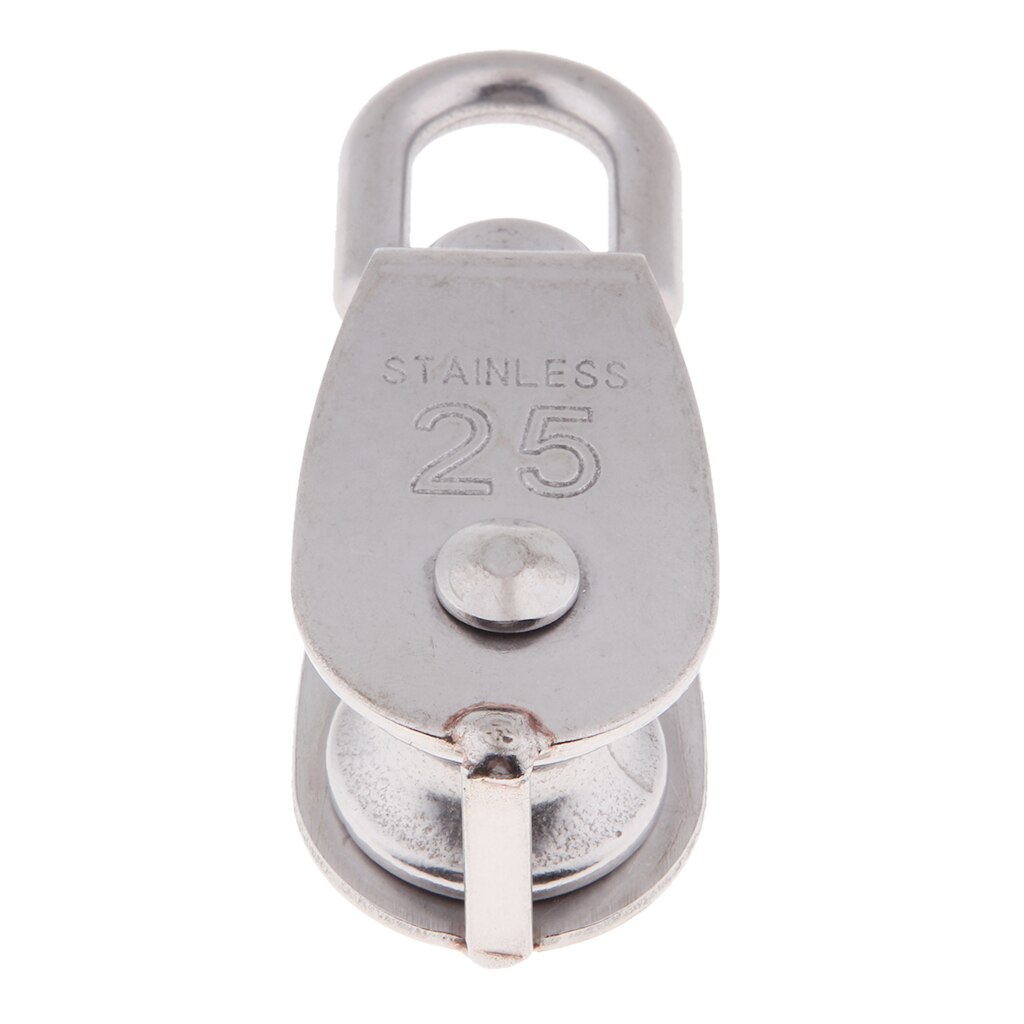 Single Pulley Block Rope Rigging 304 Marine Grade ... – Vicedeal