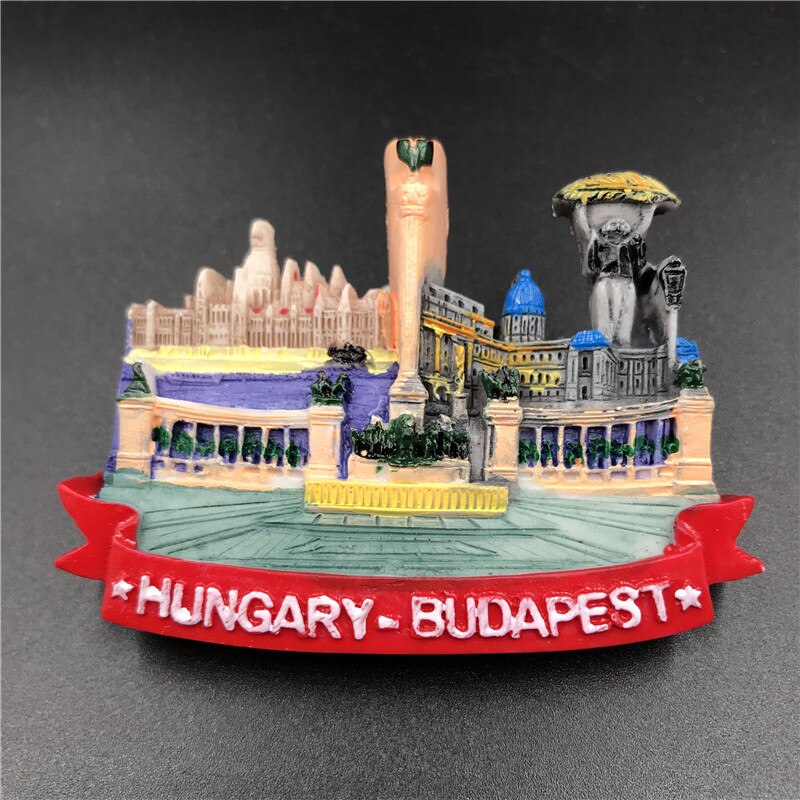 Fridge Magnet Country Travel Souvenir Hungary Buda... – Grandado
