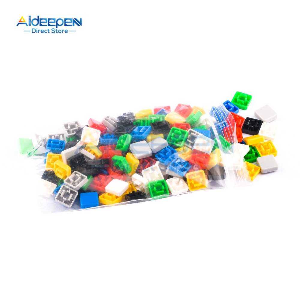 140PCS Tactile Push Button Switch Momentary 12*12*... – Grandado