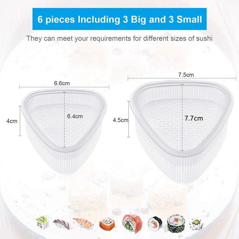 Dreieckige Sushi Mold, Reis Ball Form, Sushi Form,... – Vicedeal
