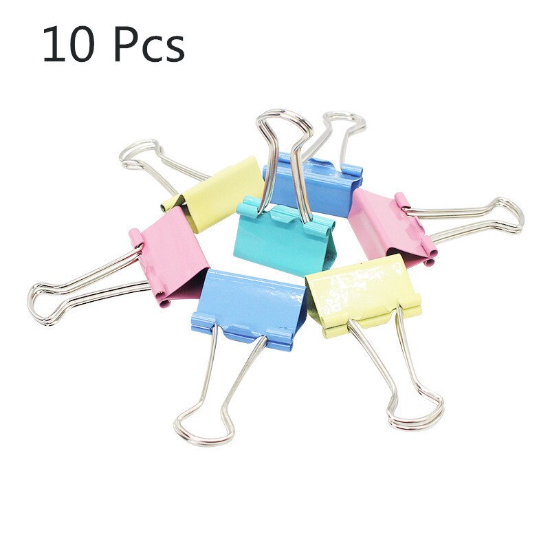 10PCS/20pcs/lot Metal Paper Clips 19mm Colorful Ca... – Vicedeal