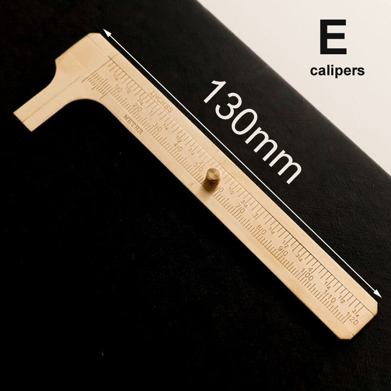 Caliper brass ruler Measuring tools for school stu... – Vicedeal