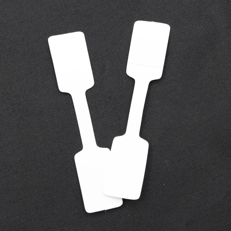 50/100 pcs White Round Square Heads Blank Price Ta... – Vicedeal