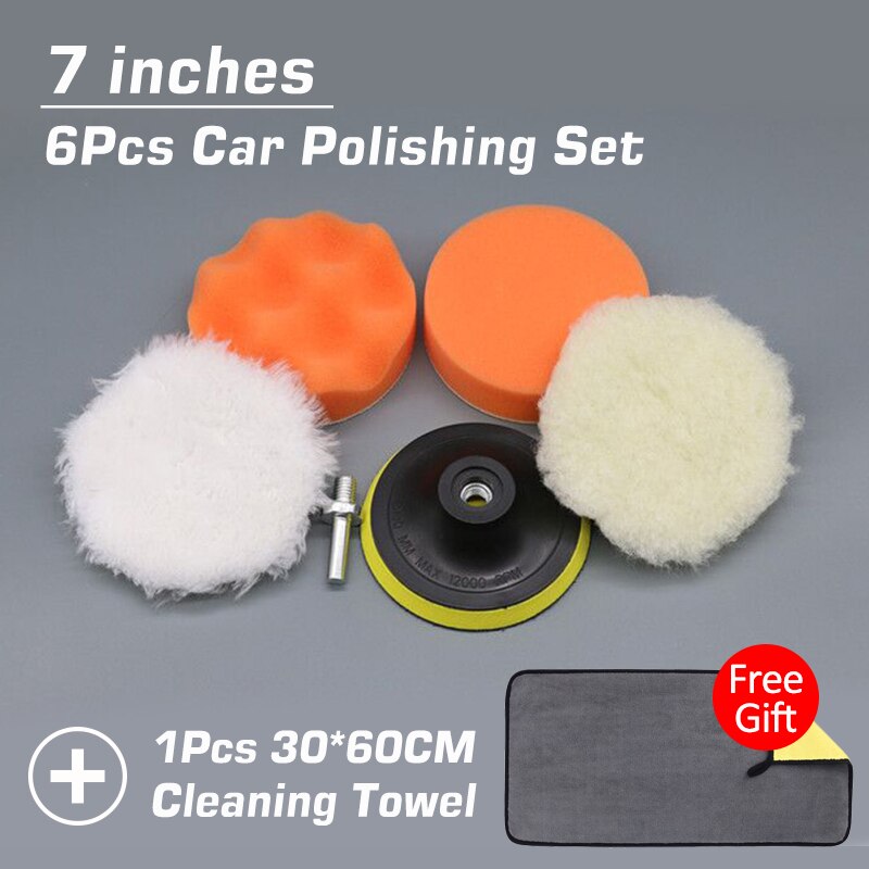 6pcs Headlight Restoration Polishing Kits Car Wax ... – Grandado