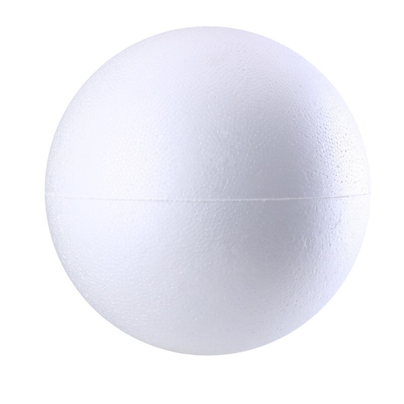 10/12/15CM Round Foam Ball White Craft Balls for Y... – Grandado