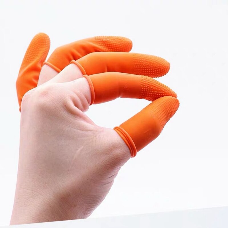 100pcs Latex Finger Golves Antiskid Rubber Finger ... – Vicedeal