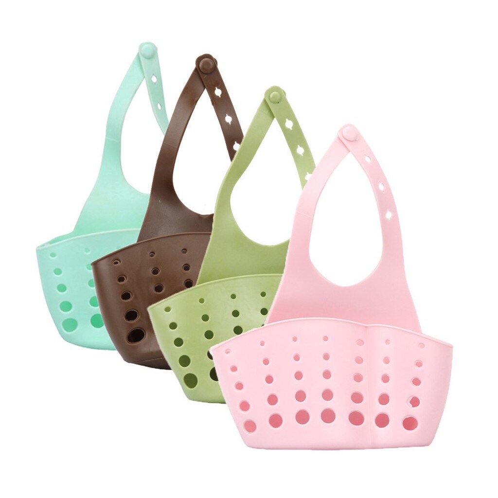 Kitchen Dish Cloth Sponge Storage Bag Sink Holder ... – Vicedeal