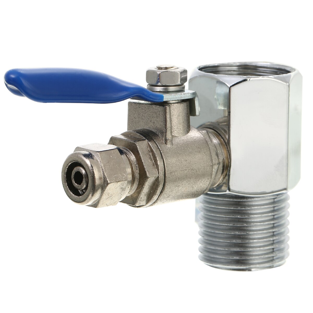 RO Feed Water Adapter 1/2" to 1/4" Ball Valve Fema... – Grandado