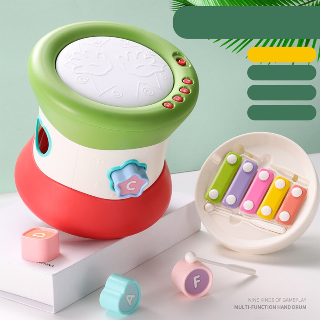 Baby Electronic Hand Drum with Light and Sound Mus... – Grandado