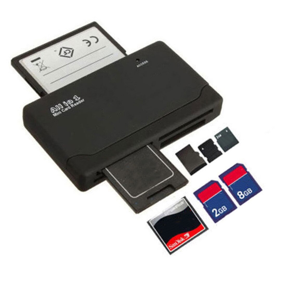 All in One Memory Card Reader USB External SD SDHC... – Grandado