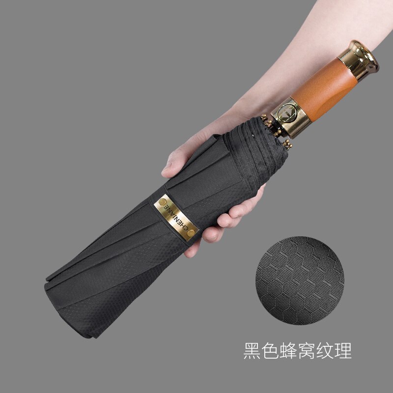 3fold Double Vintage Windproof Men Umbrella Travel... – Grandado