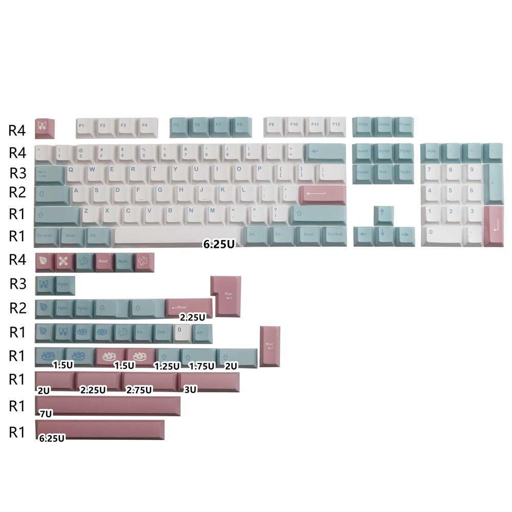 GMK Noel Keycaps Set Mechanical Keyboard Keycap Ch... – Grandado