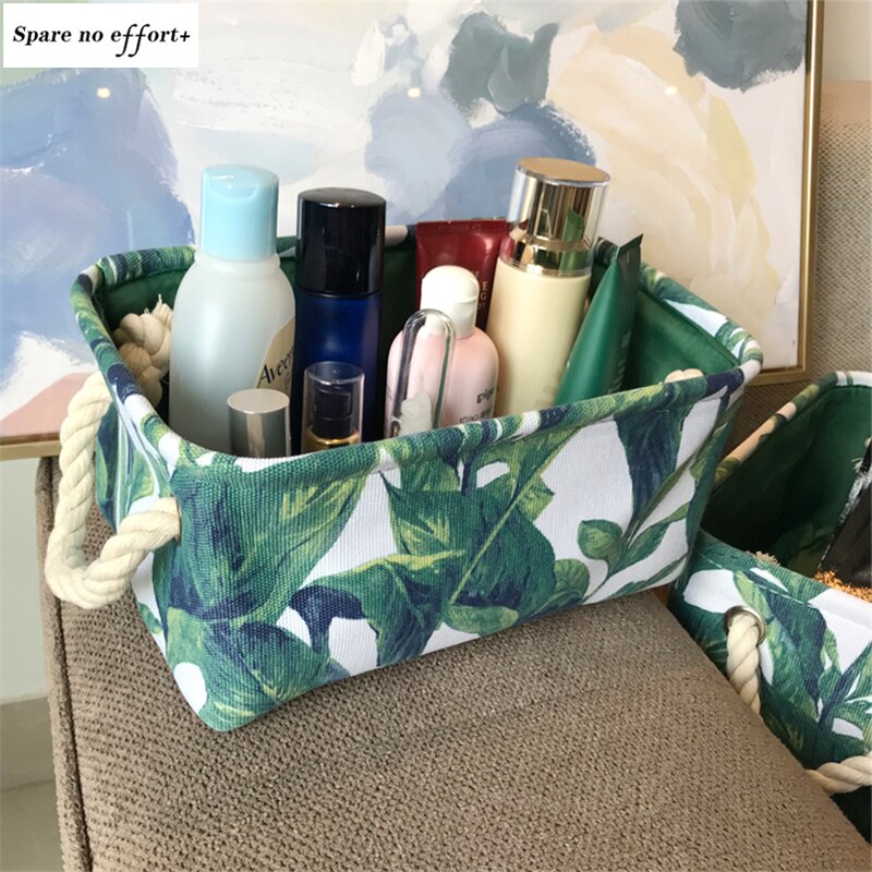 Groene Stof Opslag Mand Met Handvat Kan Worden Gew... – Grandado