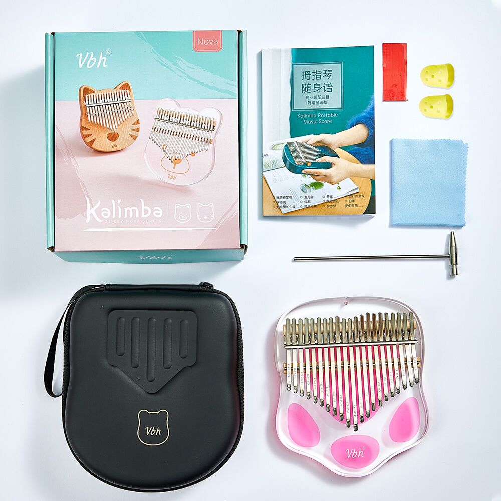 cega kalimba 17 keys thumb piano Acrylic mbira tec... – Vicedeal