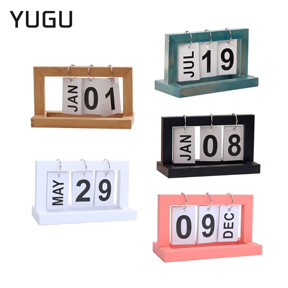 Yugu Kalender Bureau Kalender Met Stickers Mini Du... – Vicedeal