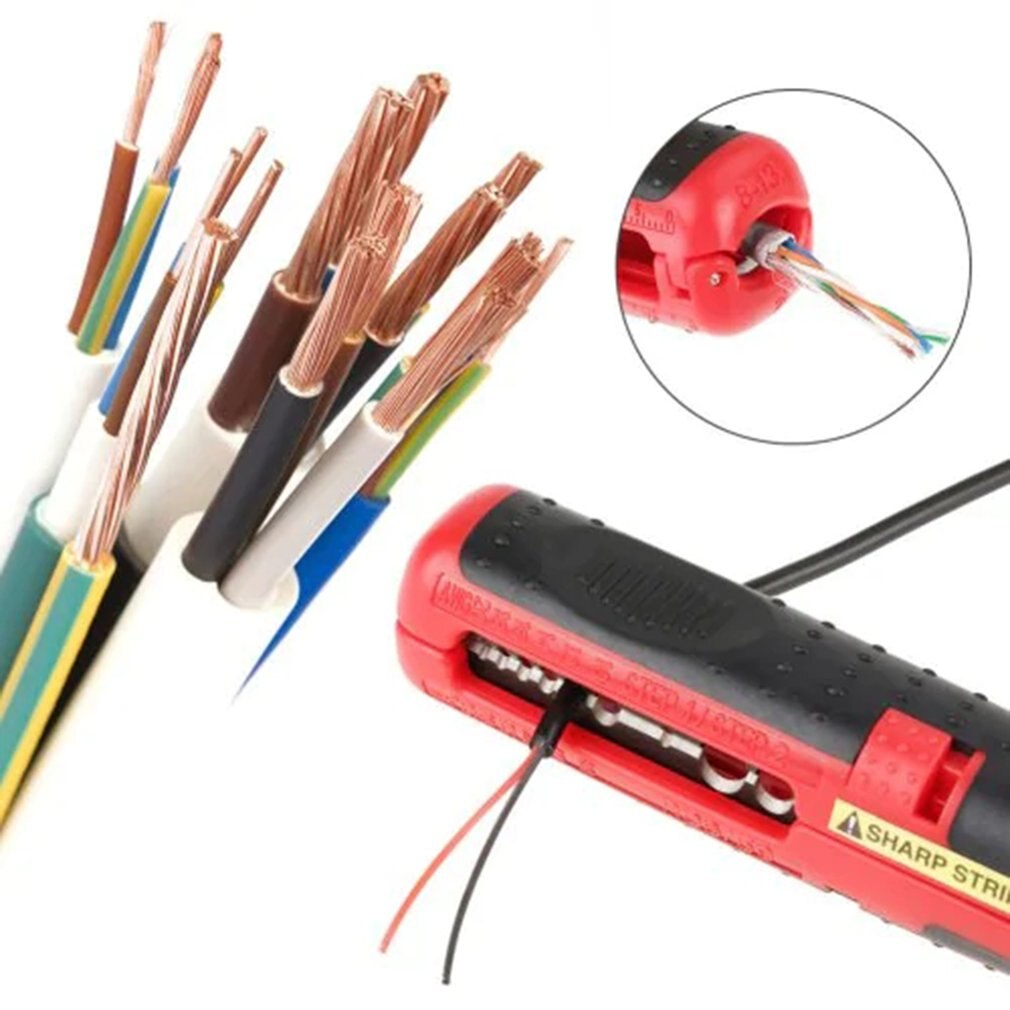 Multifunctional Cable Wire Stripper Stripping Cutt... – Grandado